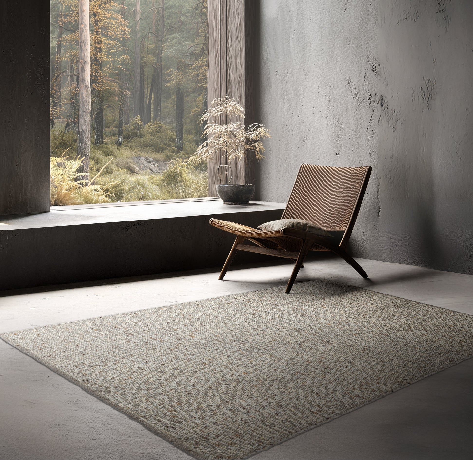 Mellow Sand - Handmade Rug Carpet Decor