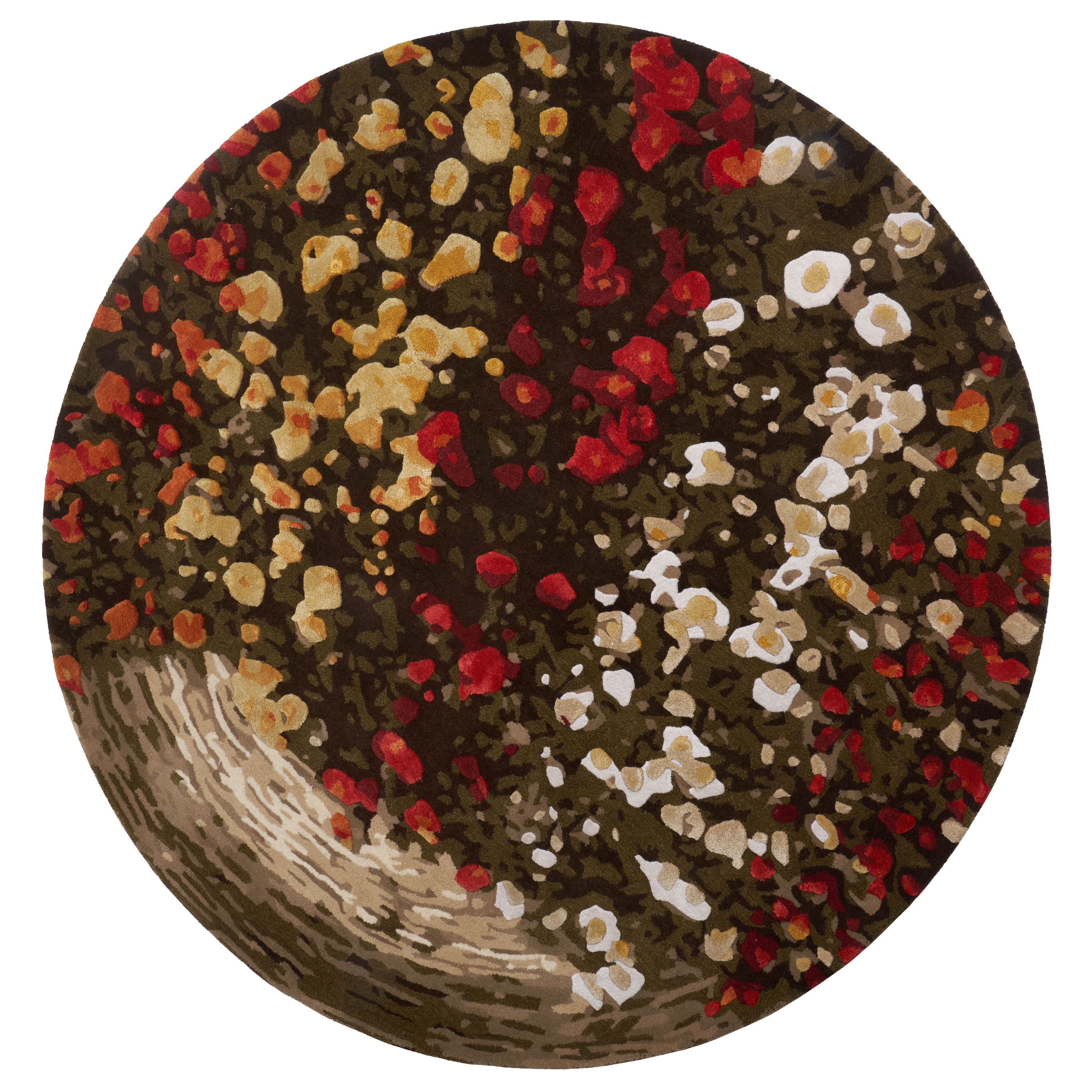 Spring Flowers - Handmade Rug Carpet Decor