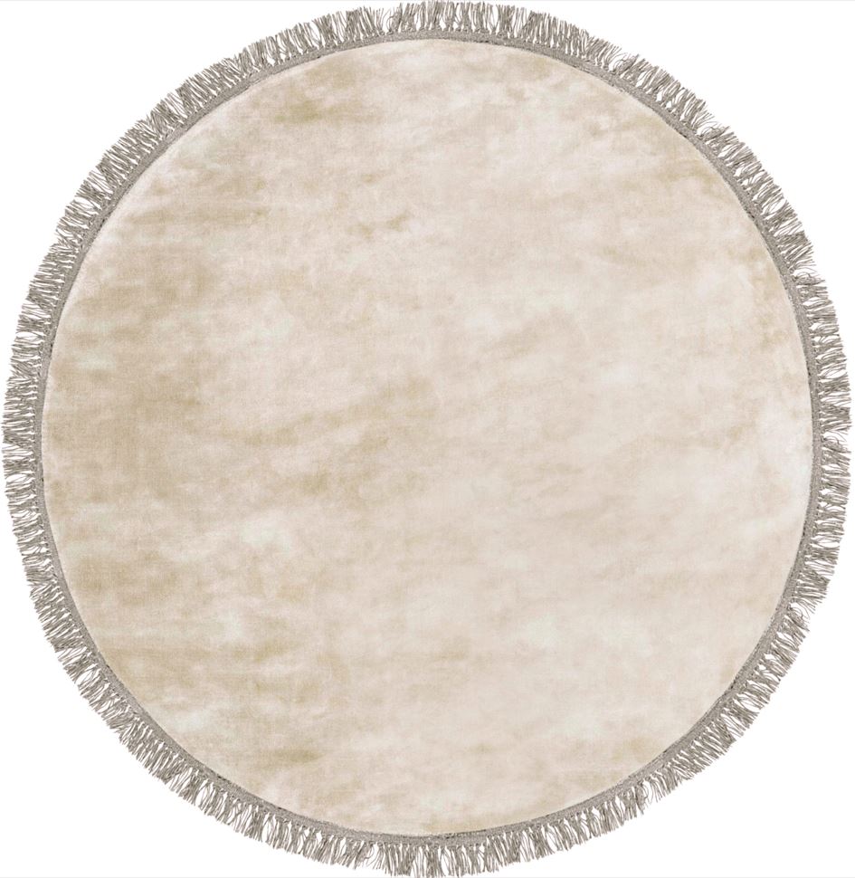 Luna Beige Round – Carpet Decor